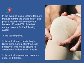Guide to loss of income and disability insurance in switzerland | PPT