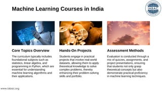 Guide to Machine Learning Course in India | IABAC | PDF