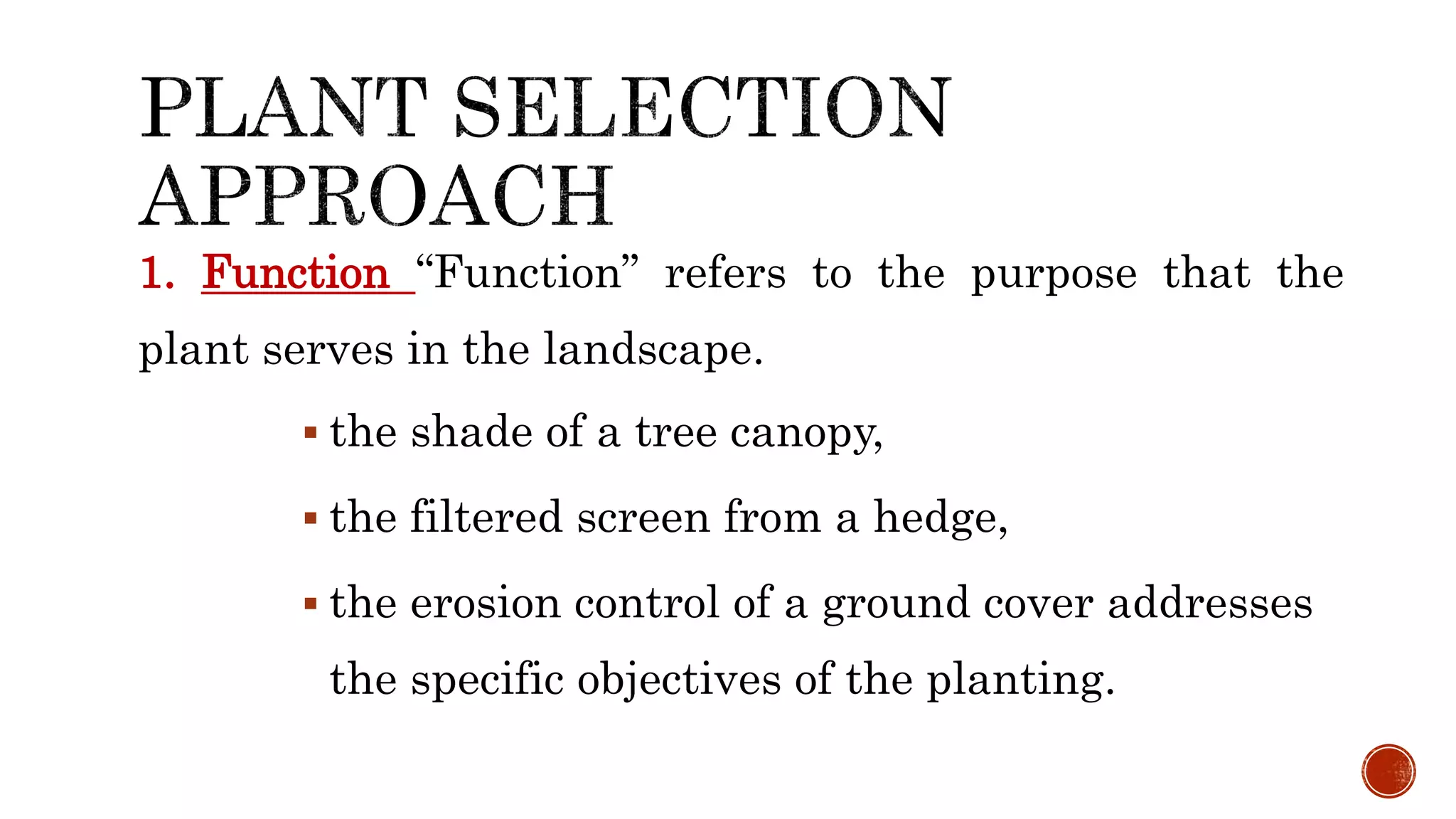 GUIDE TO MAKING APPROPRIATE CHOICES OF PLANTS TO.pptx