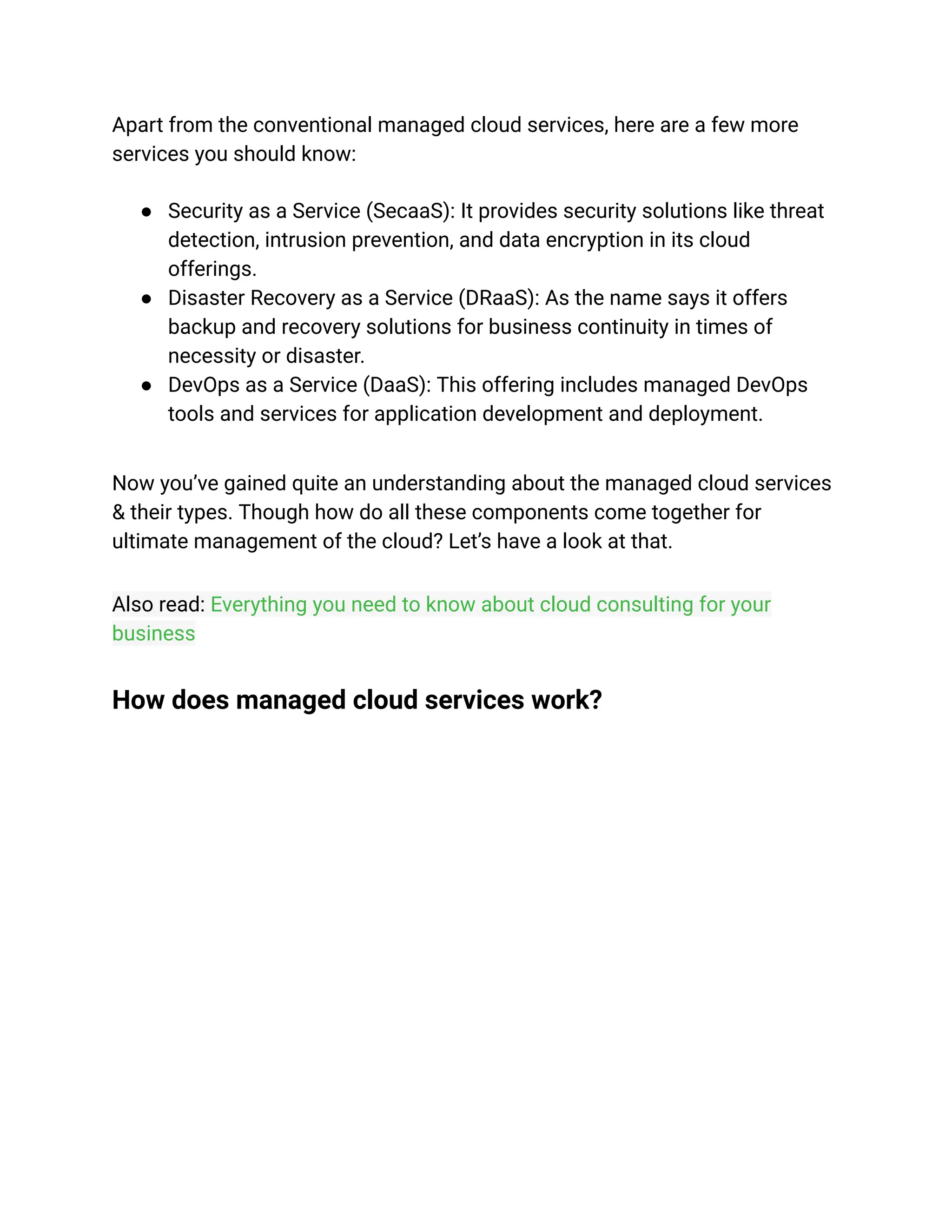 Guide to managed cloud services_ Types, use cases & how to ensure success.pdf
