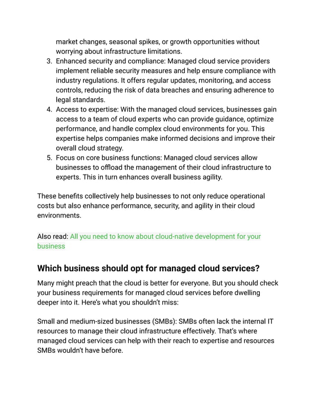 Guide to managed cloud services_ Types, use cases & how to ensure success.pdf