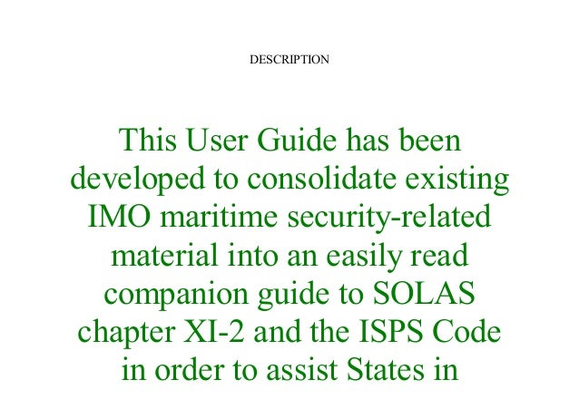 new PDF '18 Guide to Maritime Security and the ISPS Code: 2012 Edition ...