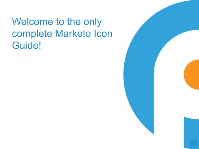 Guide to Marketo Icons - 2014 | PPTX | Desktop Publishing | Computer ...