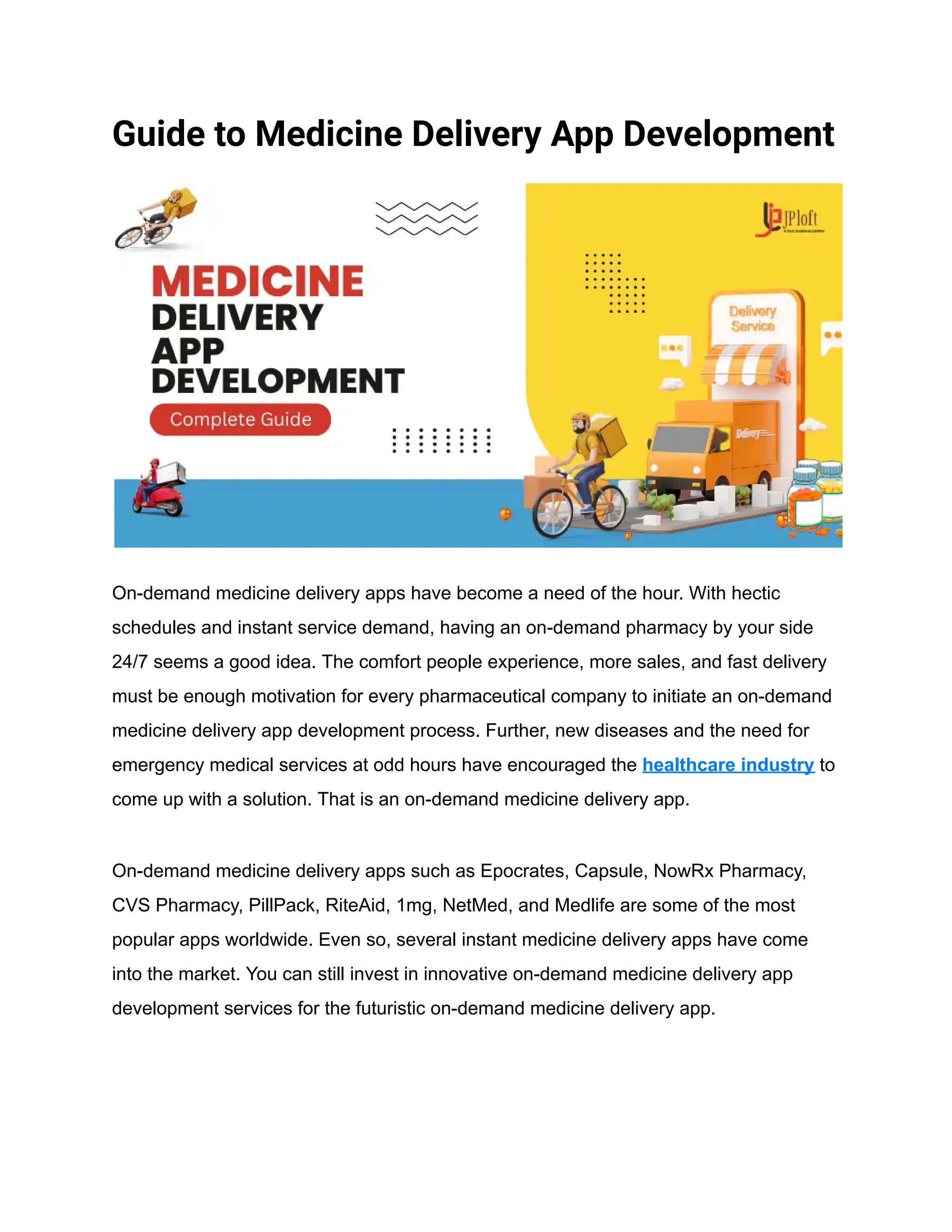 Guide to Medicine Delivery App Development.pdf
