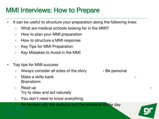 Guide to Medicine MMIs.pptx | Educational Assessment | Education