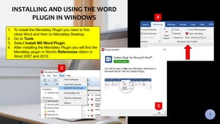 Guide to Mendeley Desktop | PPTX