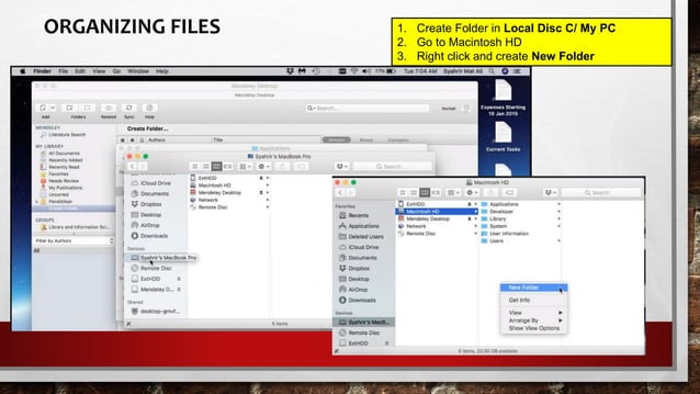 Guide to mendeley (mac os) | PPT