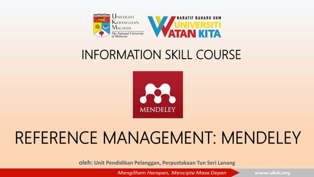 Guide to Mendeley Reference Management | PPTX | Operating Systems ...