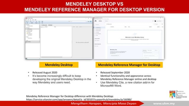 Guide to Mendeley Reference Management | PPTX | Operating Systems ...