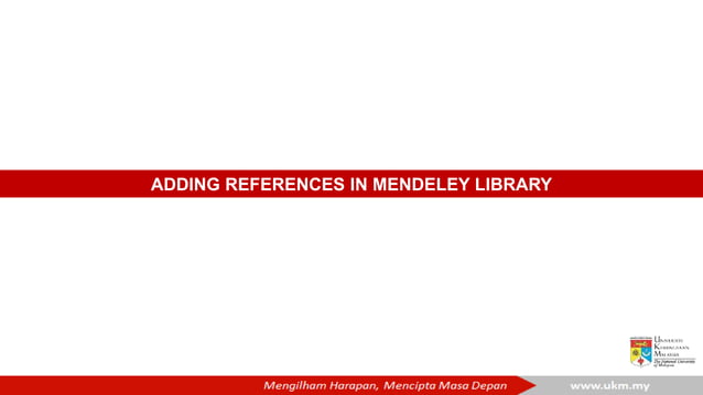 Guide to Mendeley Reference Management | PPTX | Operating Systems ...