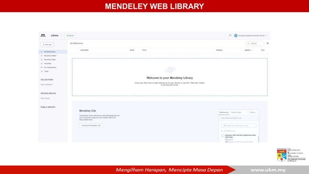 Guide to Mendeley Reference Management | PPTX | Operating Systems ...