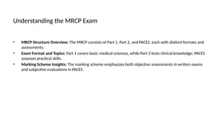 Guide to MRCP and EDIC Exam with Farz Academy | PPTX