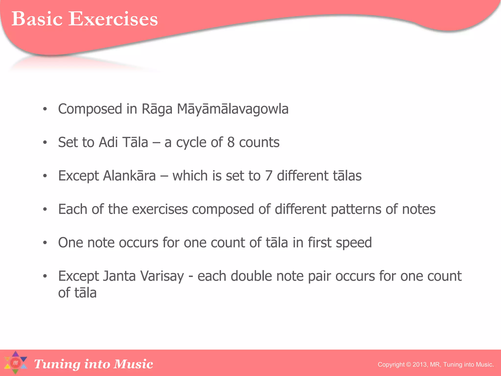 Guide to understanding Carnatic Music Notations | PPSX