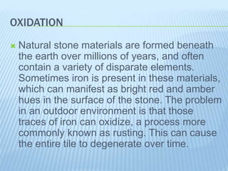 Guide to natural stone flooring | PPTX