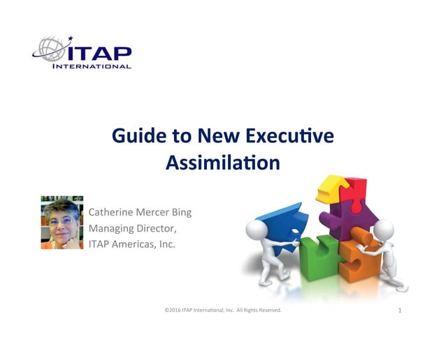 Guide to New Executive Assimilation | PDF | Business Administration ...