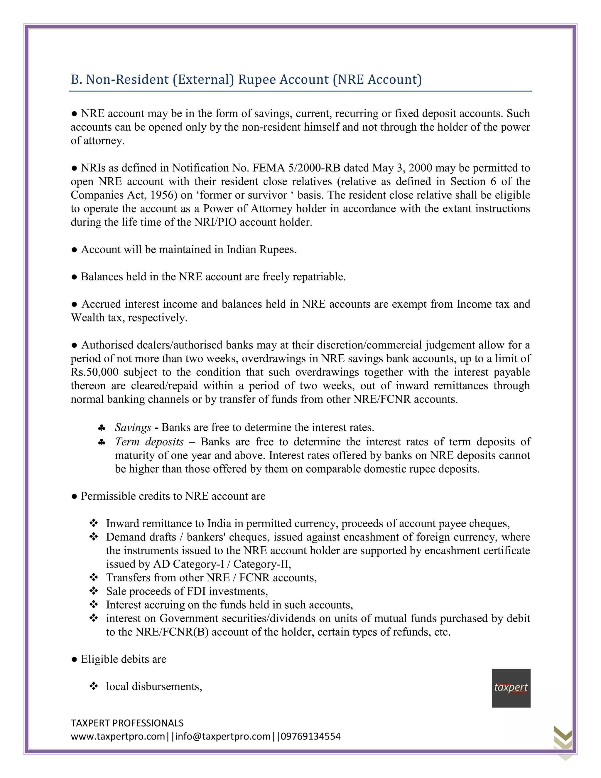 Guide to NRI Investment | PDF