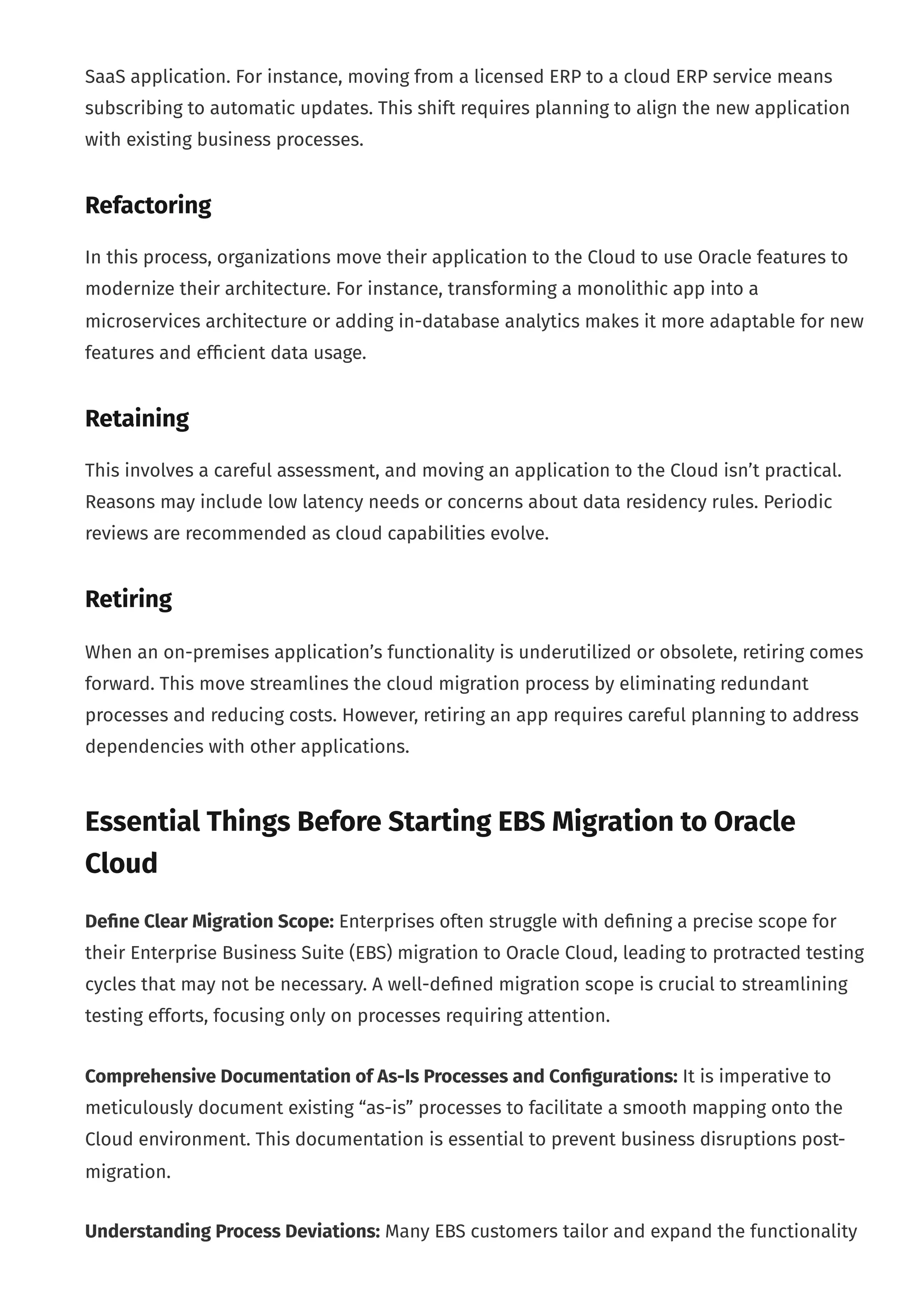 Guide To Oracle Cloud Migration Strategies Considerations And Opkey Automation Pdf