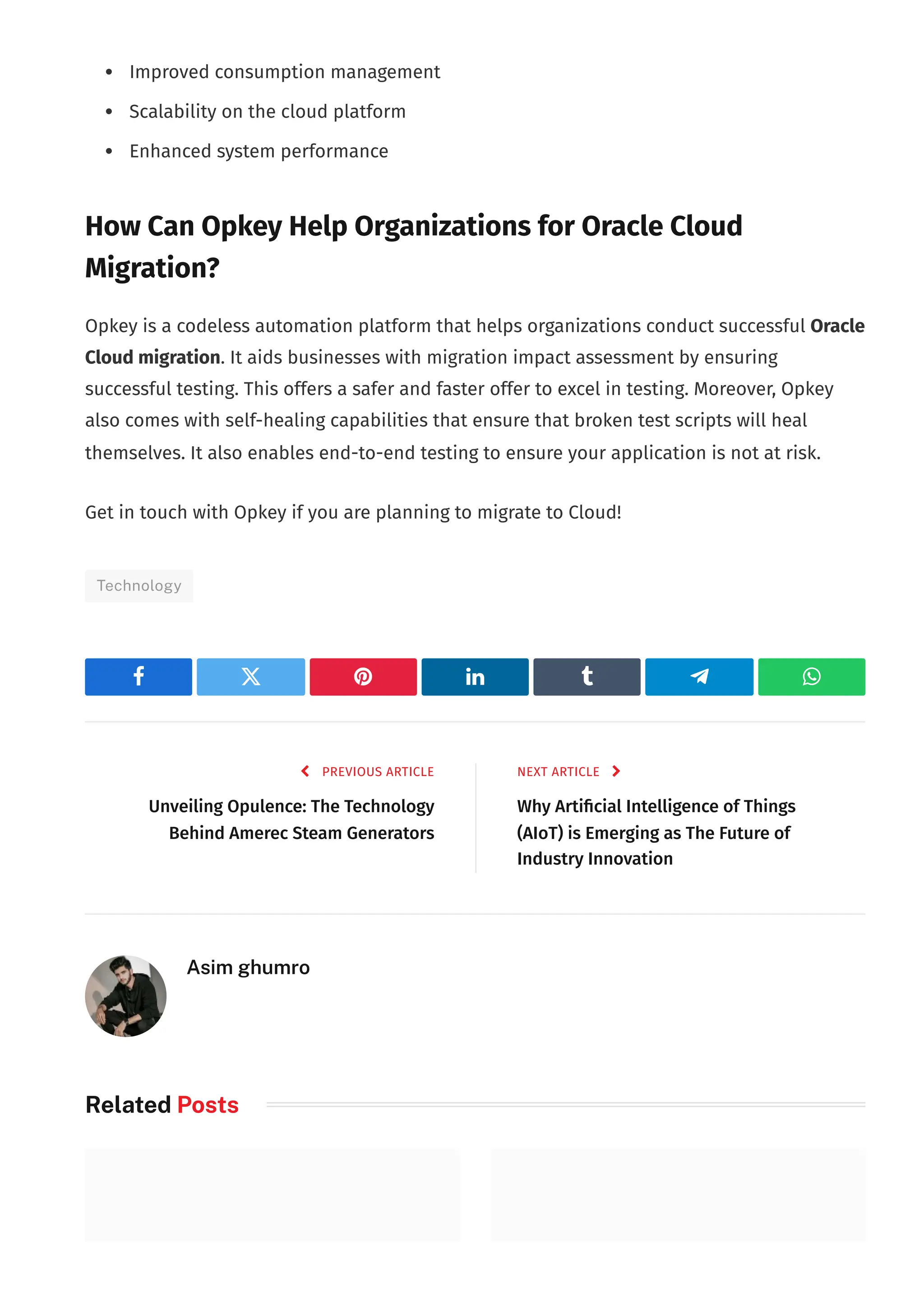 Guide To Oracle Cloud Migration Strategies Considerations And Opkey Automation Pdf