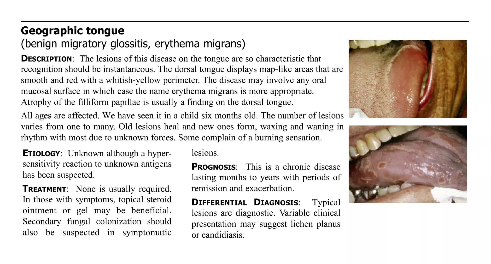 Guide to oral lesions | PDF