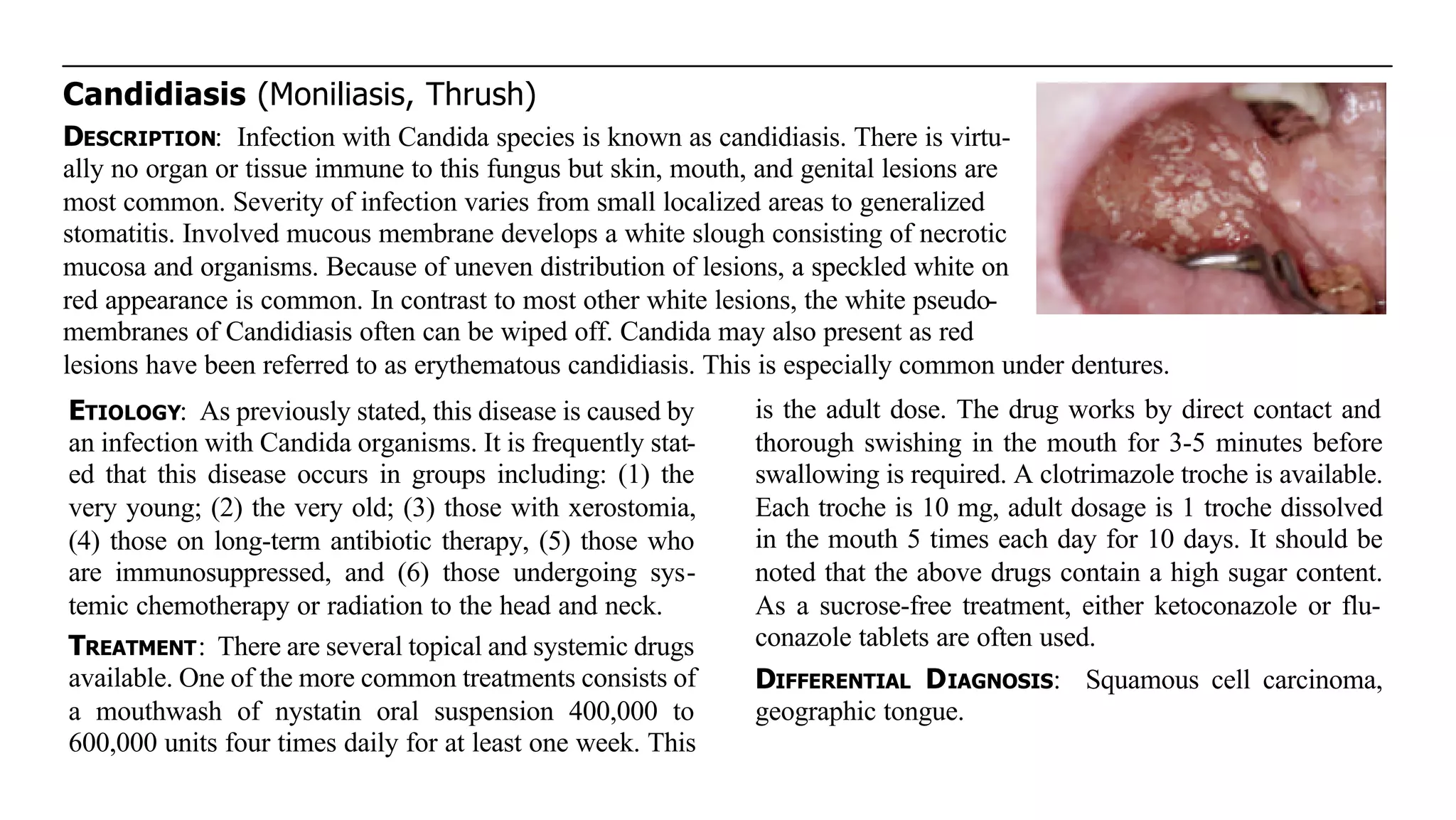 Guide to oral lesions | PDF