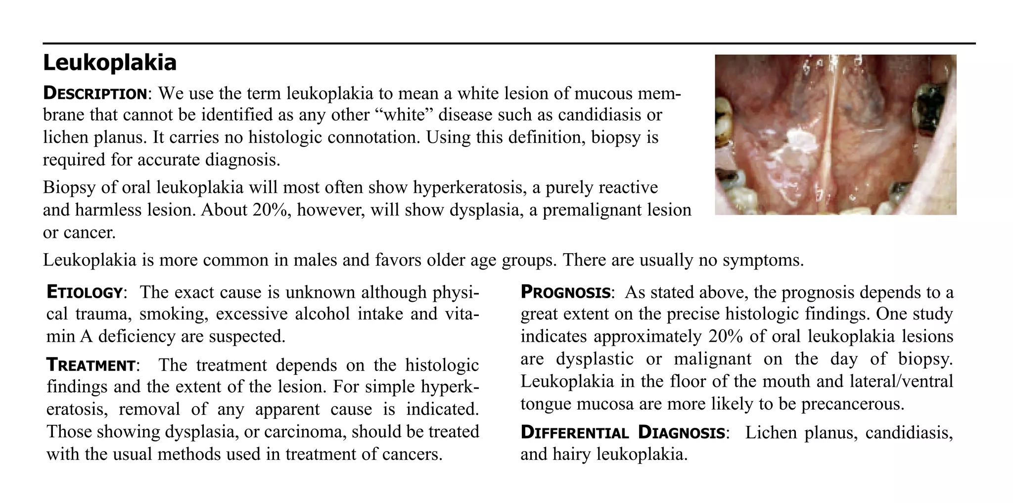Guide to oral lesions | PDF