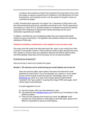 Guide to pc_security | PDF