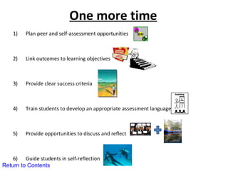 Guide to peer_and_self_assessment | PPT