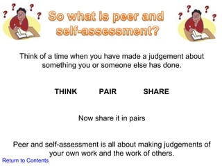Guide to peer_and_self_assessment | PPT