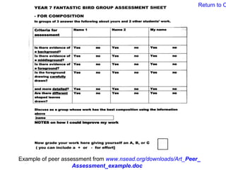 Guide to peer_and_self_assessment | PPT