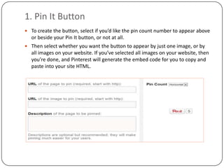 Guide to pinterst’s newbies | PPT
