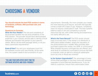 Business.com POS Systems Guide | PDF