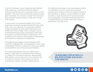 Business.com POS Systems Guide | PDF