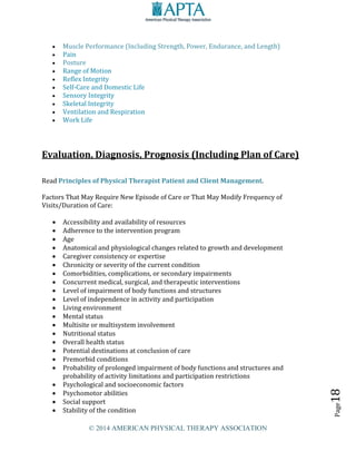 Guide topt practice_practice patternsmusculoskeletal4a_4j | PDF