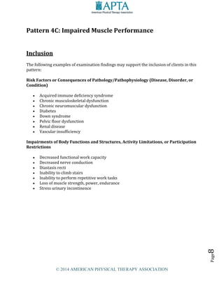 Guide topt practice_practice patternsmusculoskeletal4a_4j | PDF