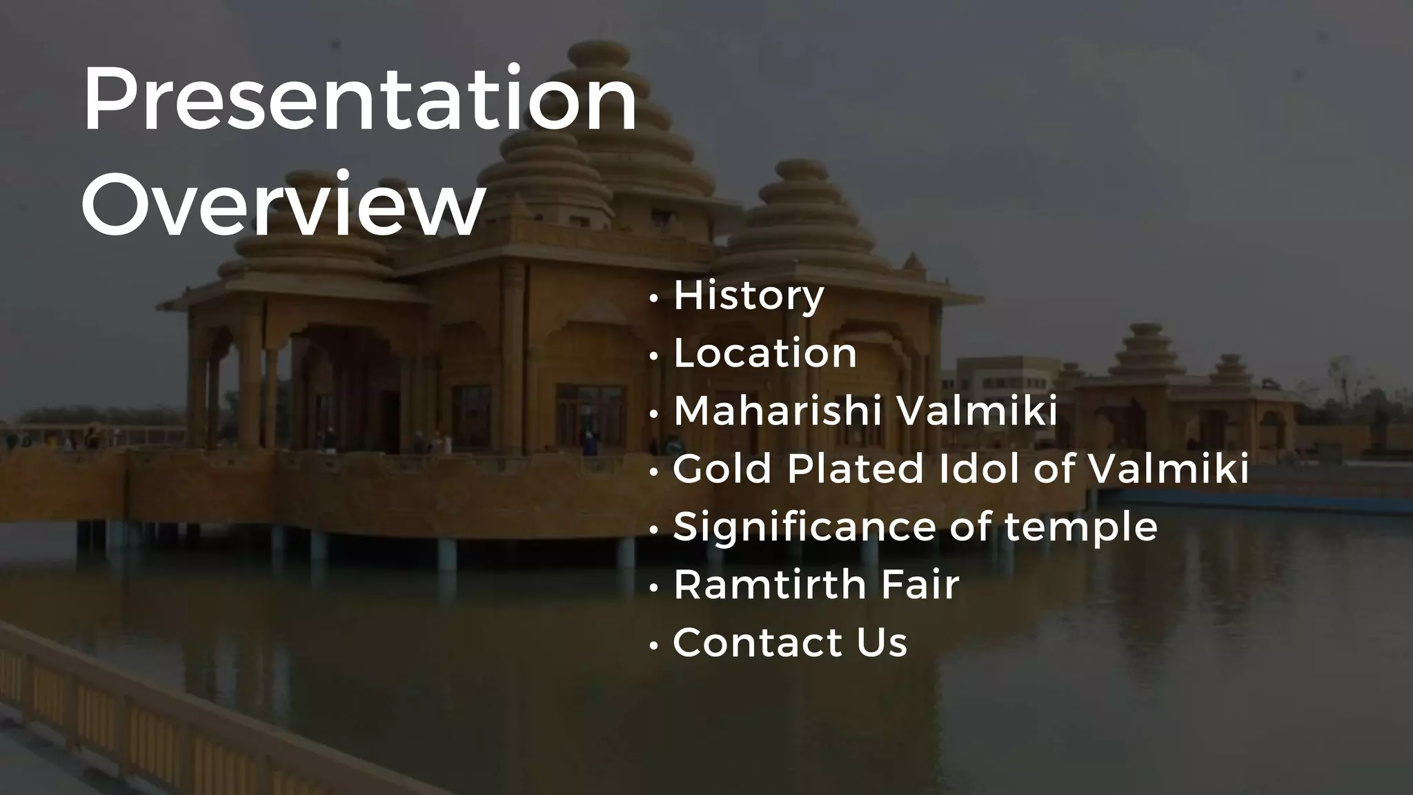 Guide To Visit Ram Tirath Amritsar | PPTX