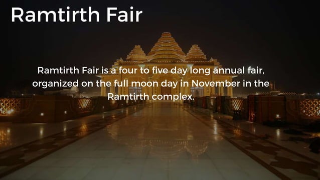 Guide To Visit Ram Tirath Amritsar | PPT | Free Download