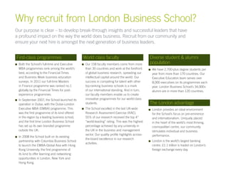 Guide to recruitment at London Business School | PDF