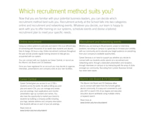 Guide to recruitment at London Business School | PDF
