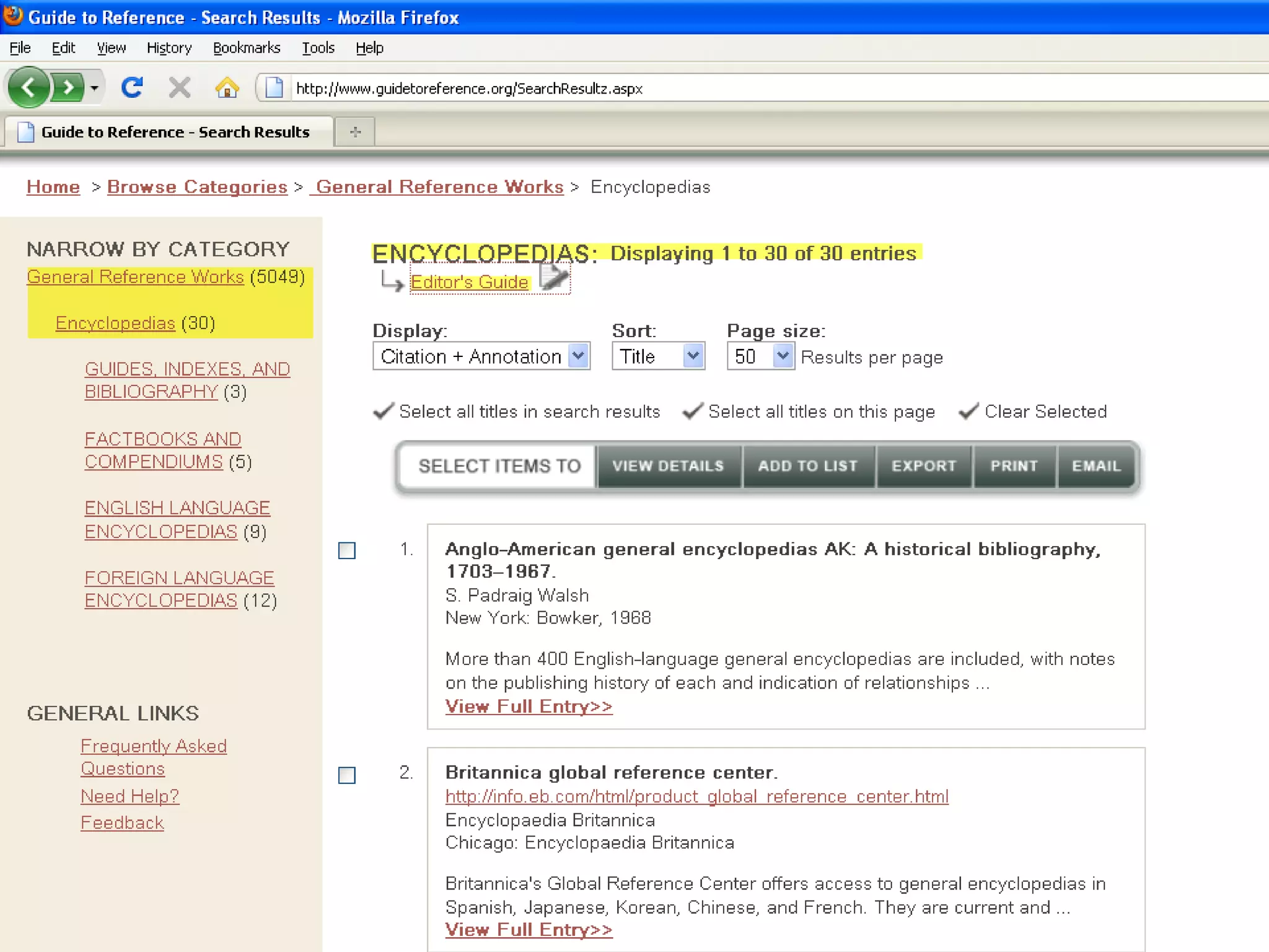 Guide to Reference Essentials webinar presentation | PPT
