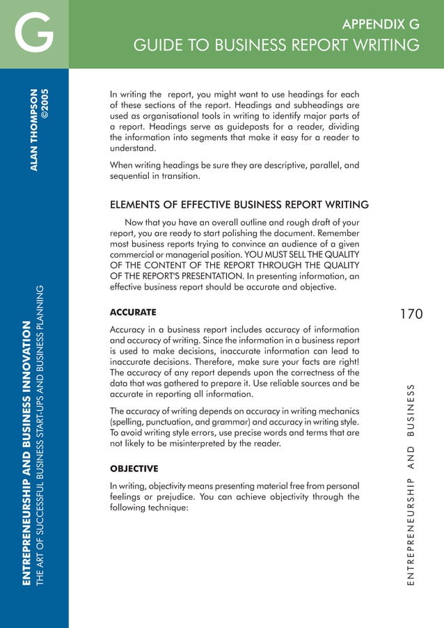 Guide to report_writing | PDF