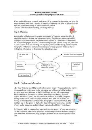 Guide to research study student guide | PDF