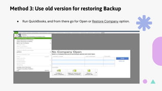 Guide to Resolve QuickBooks Missing Name List Problem.pptx