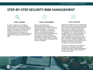 Guide to Risk Management Framework (RMF) | PDF