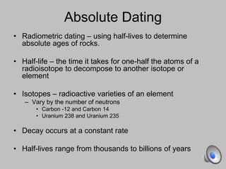 Guide to rock dating chap 4 | PPTX | Geology | Science