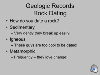Guide to rock dating chap 4 | PPTX