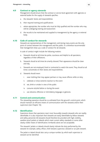 Guide to Safety at Sports Grounds | PDF
