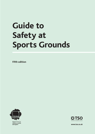 Guide to Safety at Sports Grounds - From Pro Life Guards | PDF