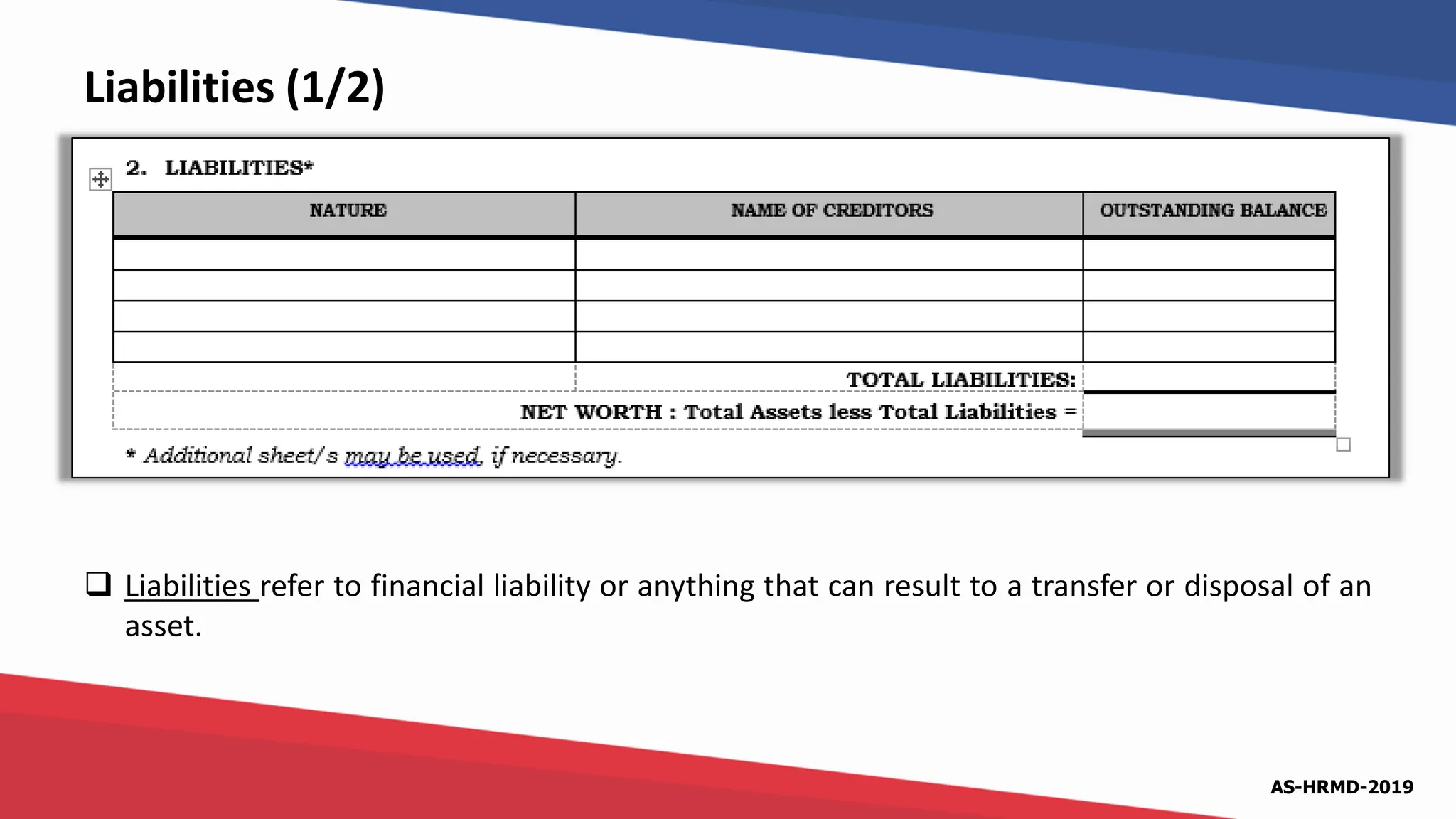 GUIDE TO Statement of Assets, Liabilities and Net Worth (SALN) | PDF