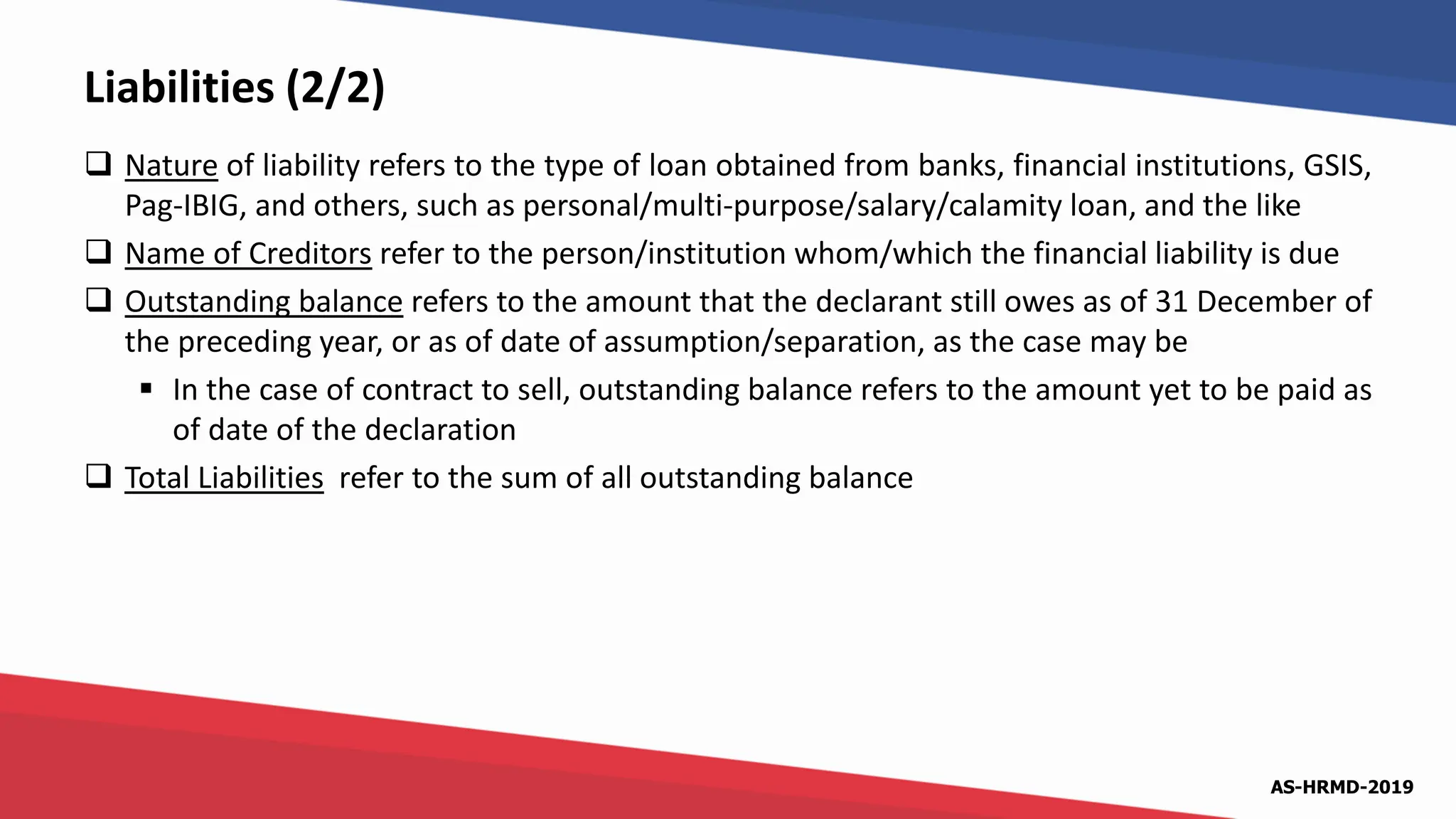 GUIDE TO Statement of Assets, Liabilities and Net Worth (SALN) | PDF