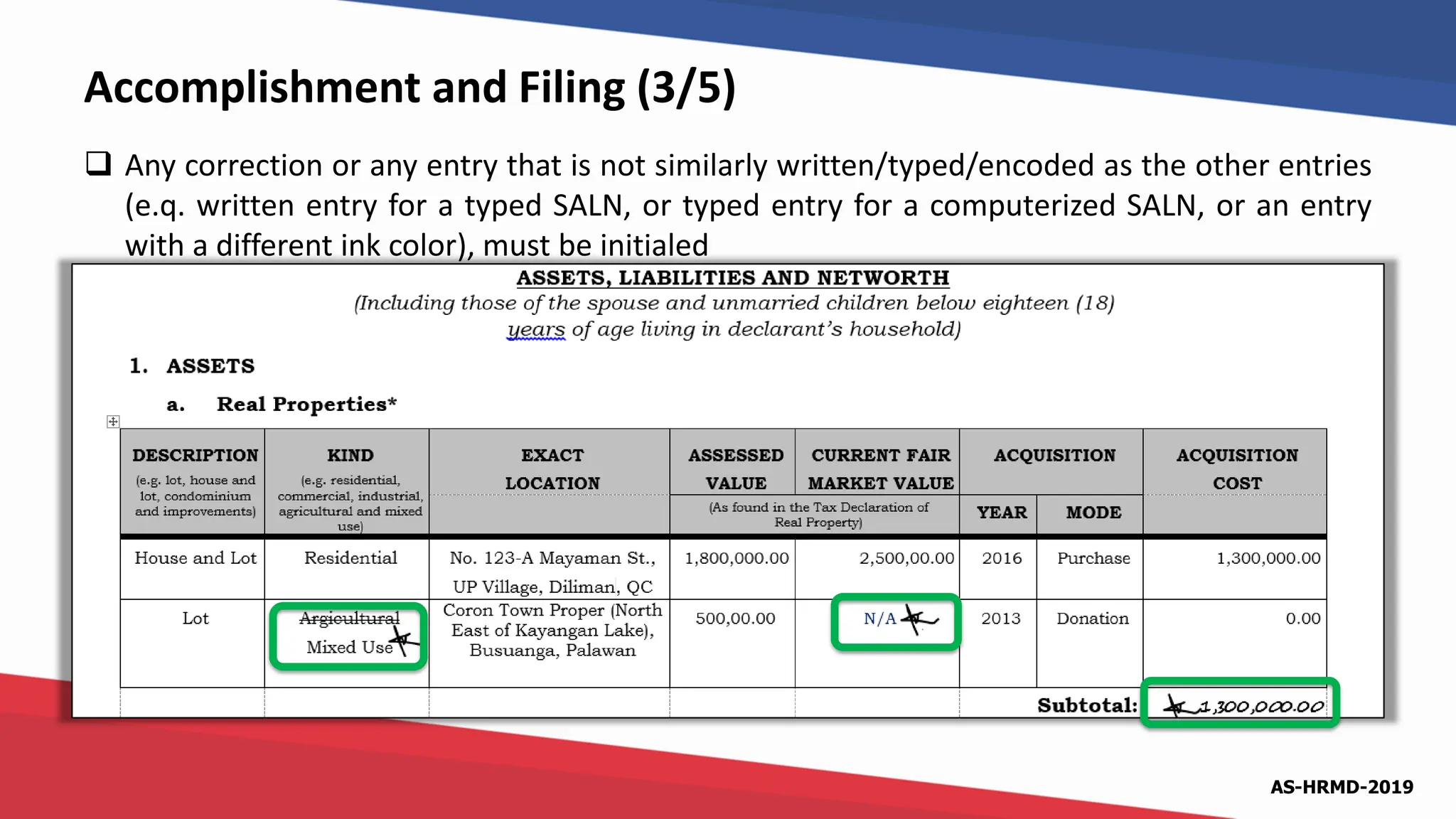 GUIDE TO Statement of Assets, Liabilities and Net Worth (SALN) | PDF